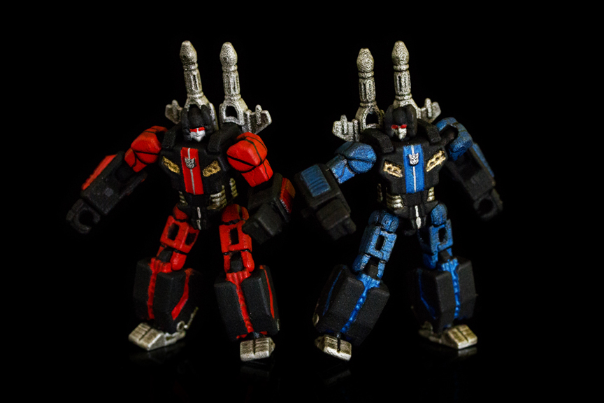 Minor/Repaint: - Custom Transformers Fall of Cybertron FRENZY & RUMBLE ...