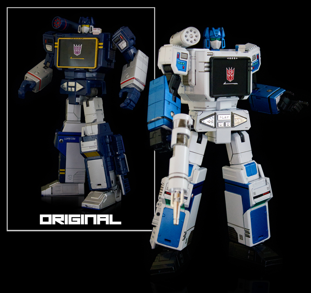 Minor/Repaint: - Masterpiece SHATTERED GLASS SOUNDWAVE | TFW2005 - The ...