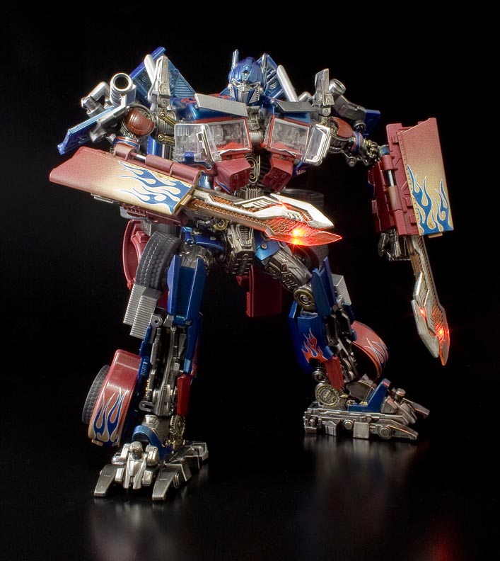 Heavy/Scratch: - ROTF Optimus Prime w/ Custom Light Up Guns and Blades ...